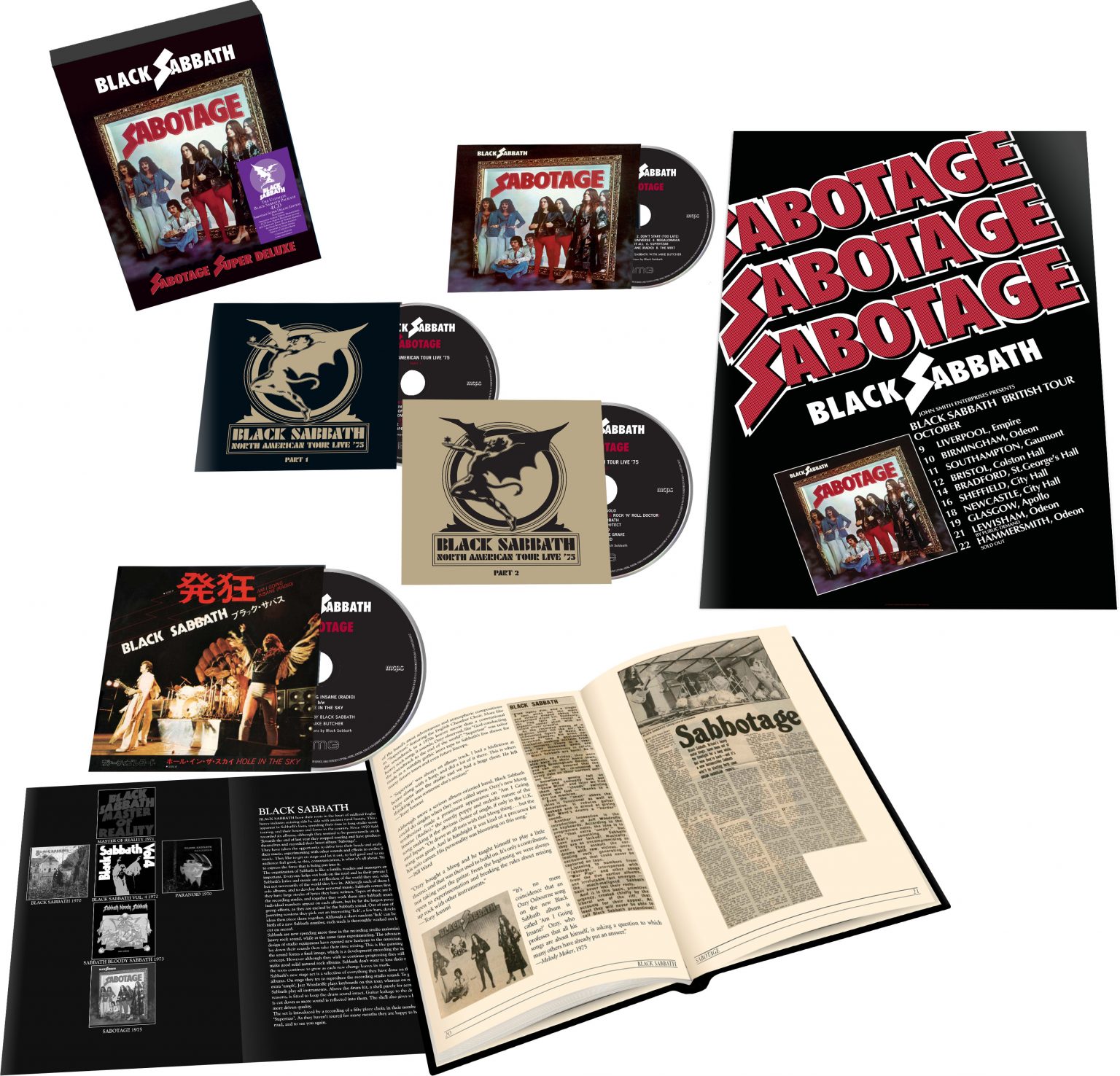 Sabotage Super Deluxe Edition – Black Sabbath Online