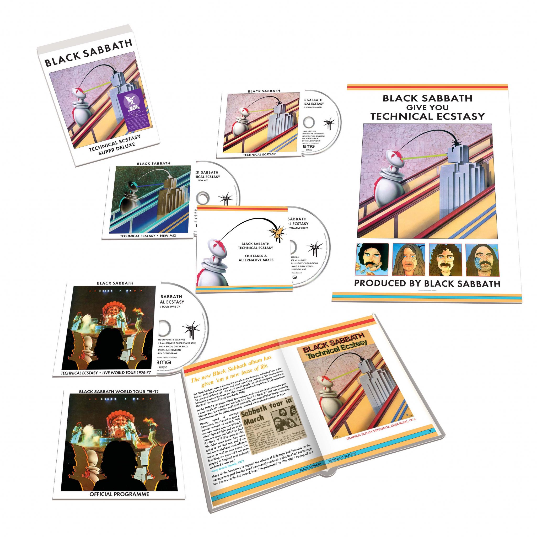 Technical Ecstasy Super Deluxe Details – Black Sabbath Online